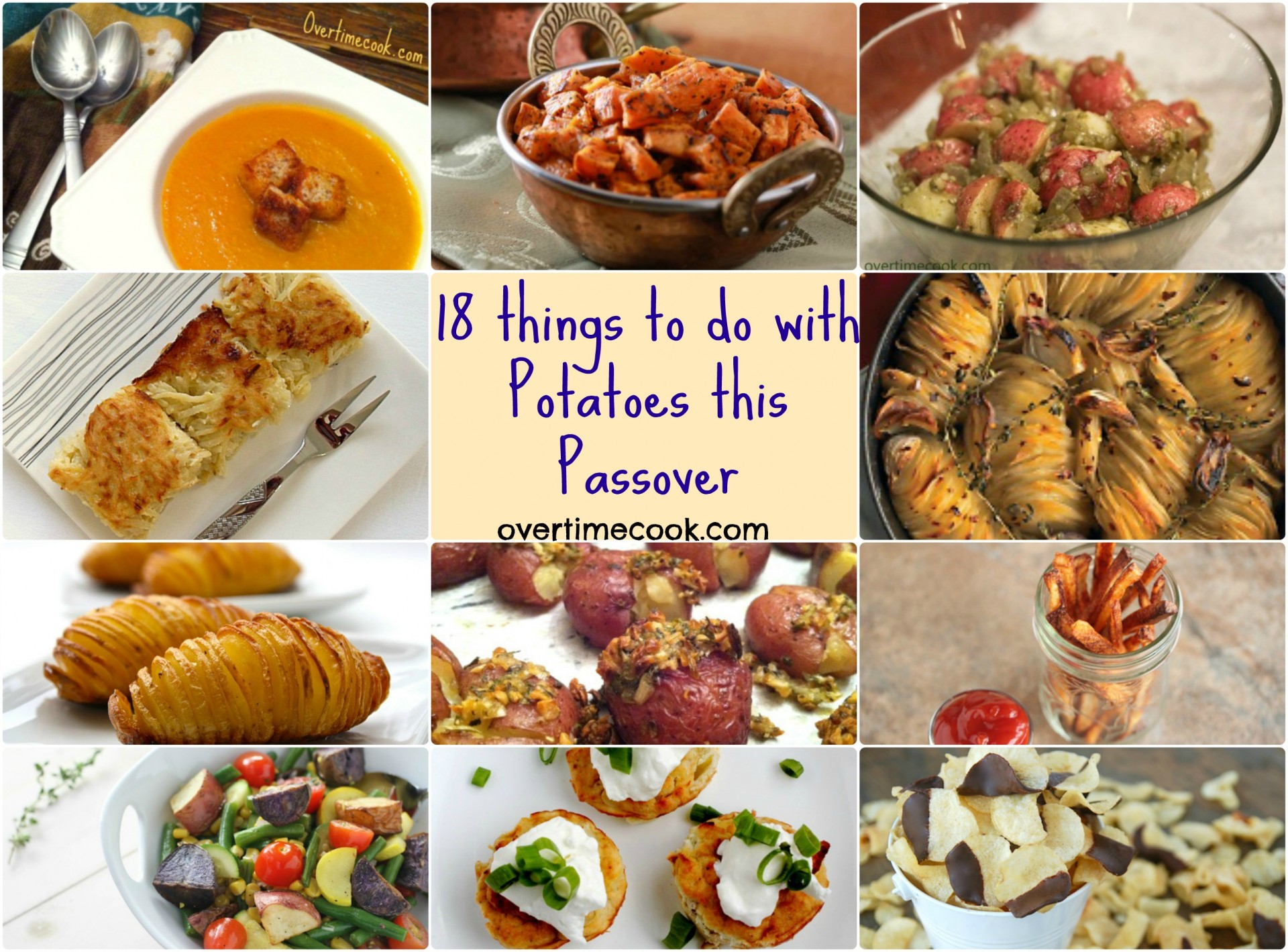 18 Delicious Things To Do With Potatoes This Passover Overtime Cook