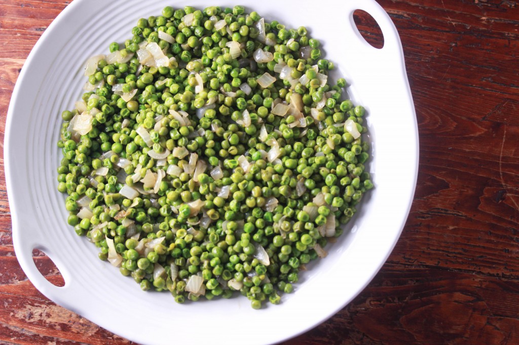 Savory Sauteed Sweet-Peas - Overtime Cook
