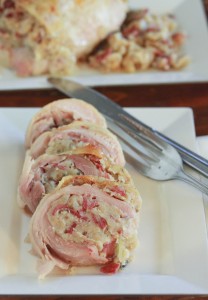 Pastrami Stuffed Chicken (Capons) - Overtime Cook