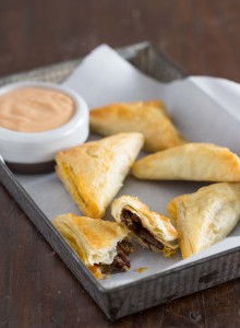 Pulled BBQ Beef Pockets - Overtime Cook