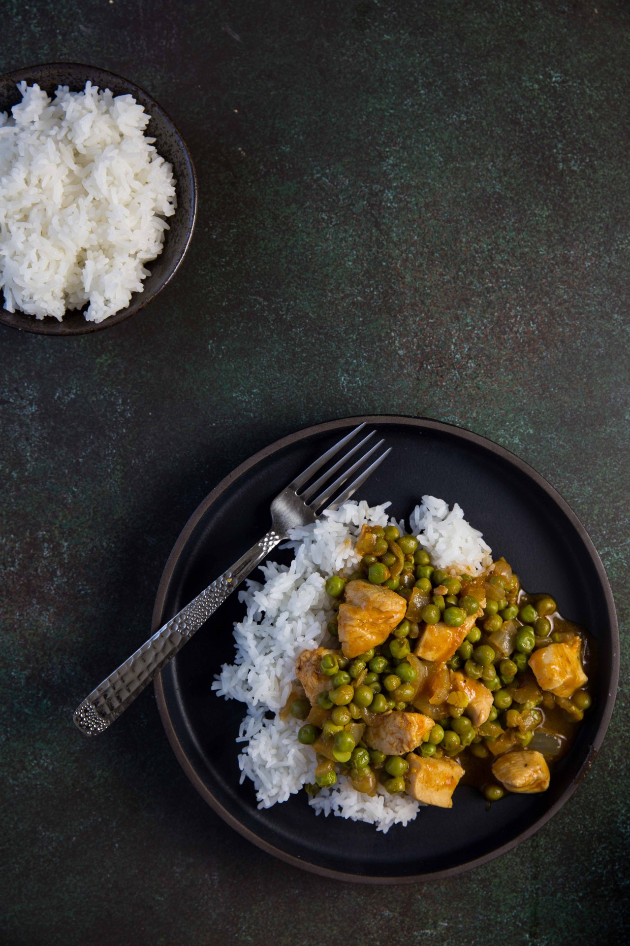 Quick and Easy Chicken and Pea Stew - Overtime Cook