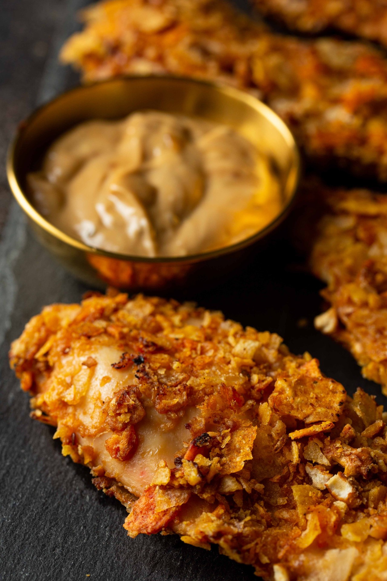Leftover Chips Schnitzel - Overtime Cook
