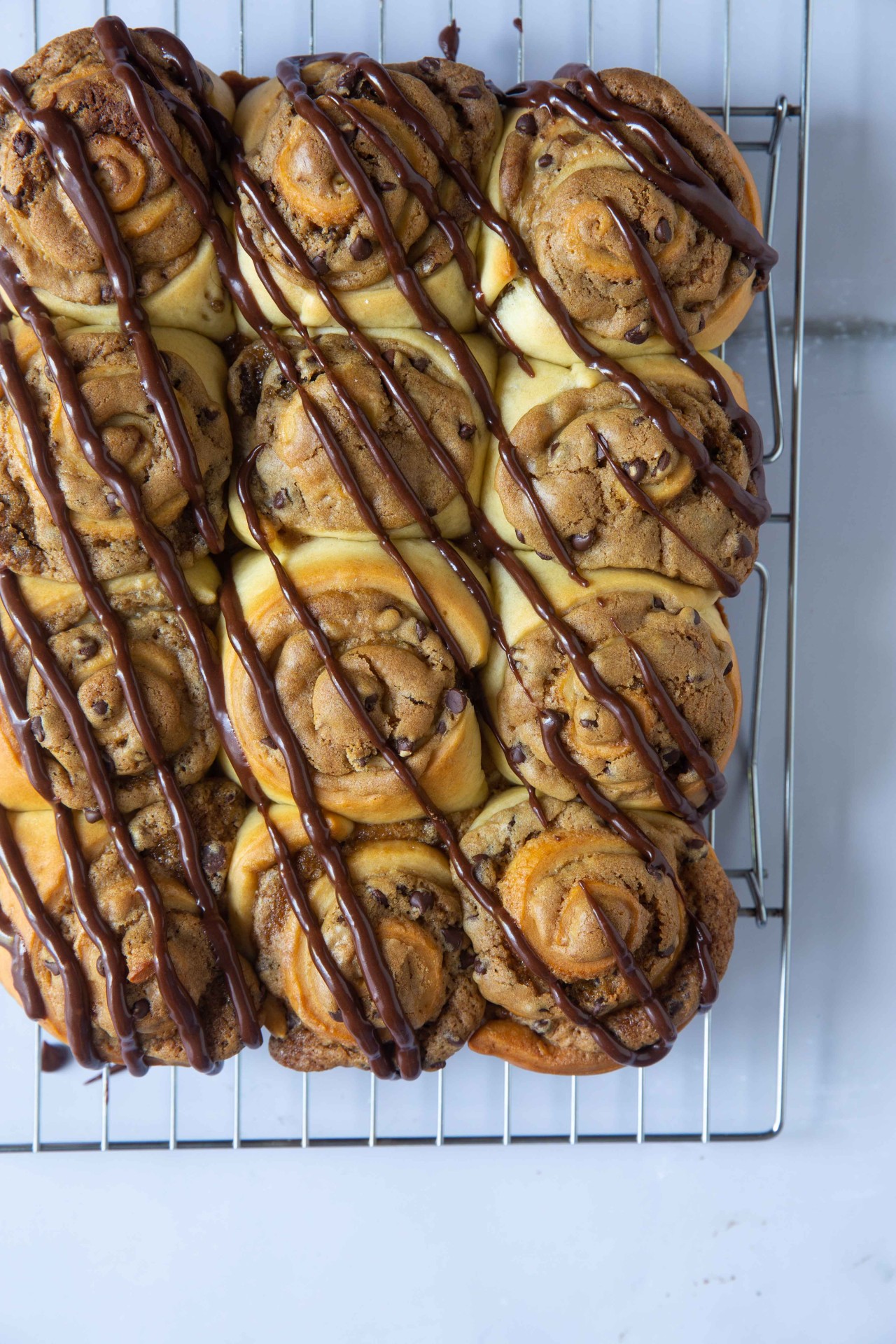 Cookie Dough Buns - Overtime Cook