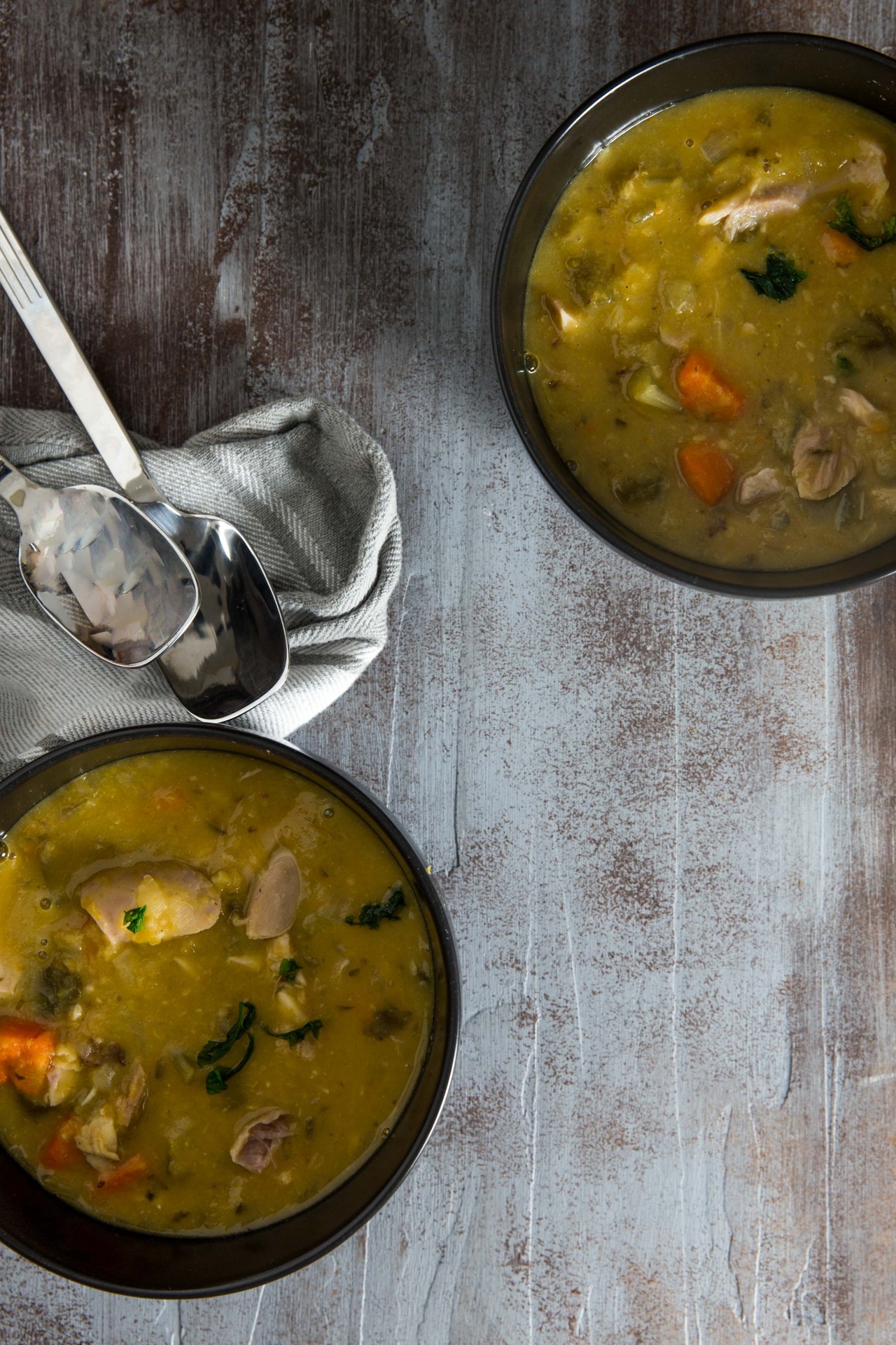 Split Pea Chicken Soup - Overtime Cook