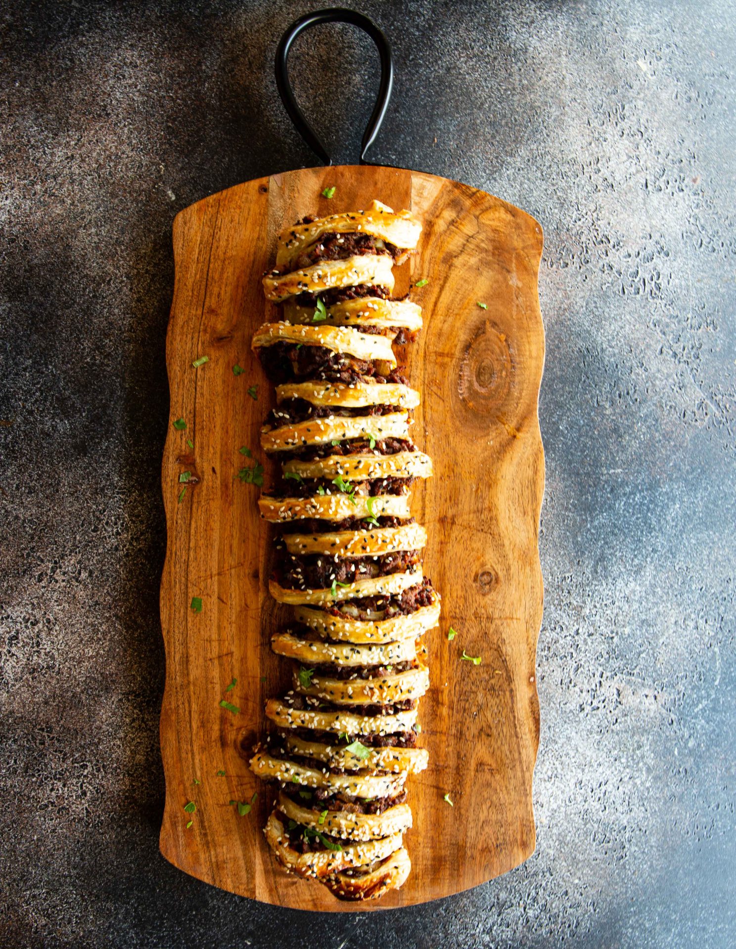 Family Style Beef Boureka - Overtime Cook